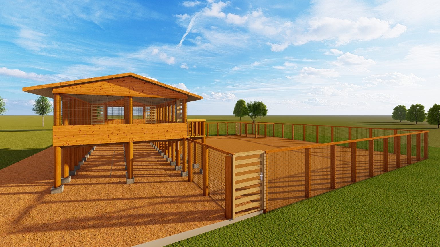 100 Goats/Sheep Free Range Structure Design – Kimd Group of Companies Shop