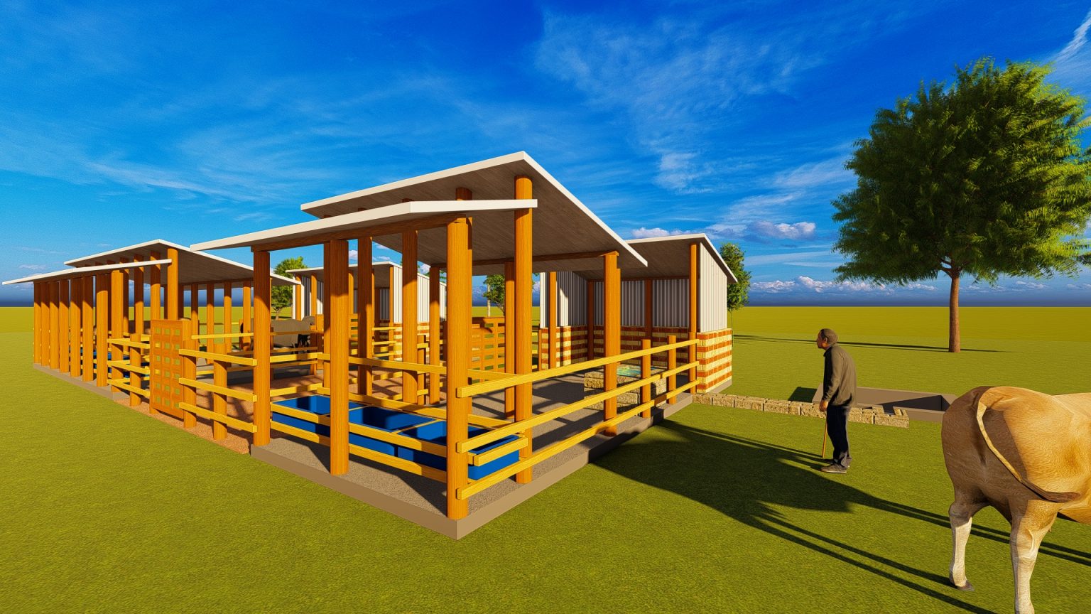 5 Dairy Cow’s Structure Design Plan Midrange – Kimd Group of Companies Shop