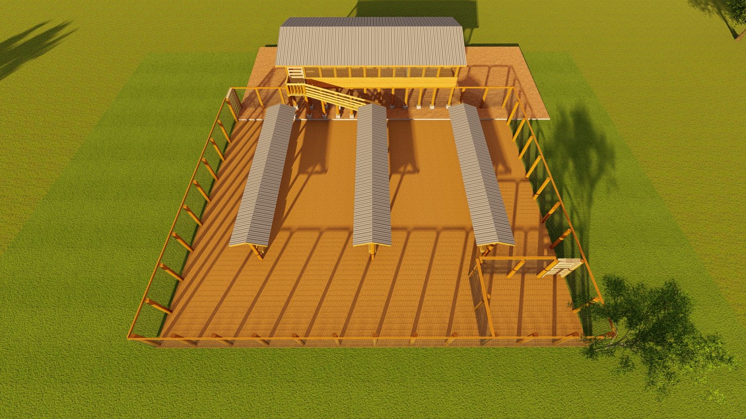 100 goats/sheep design structure zero grazing – Kimd Group of Companies ...